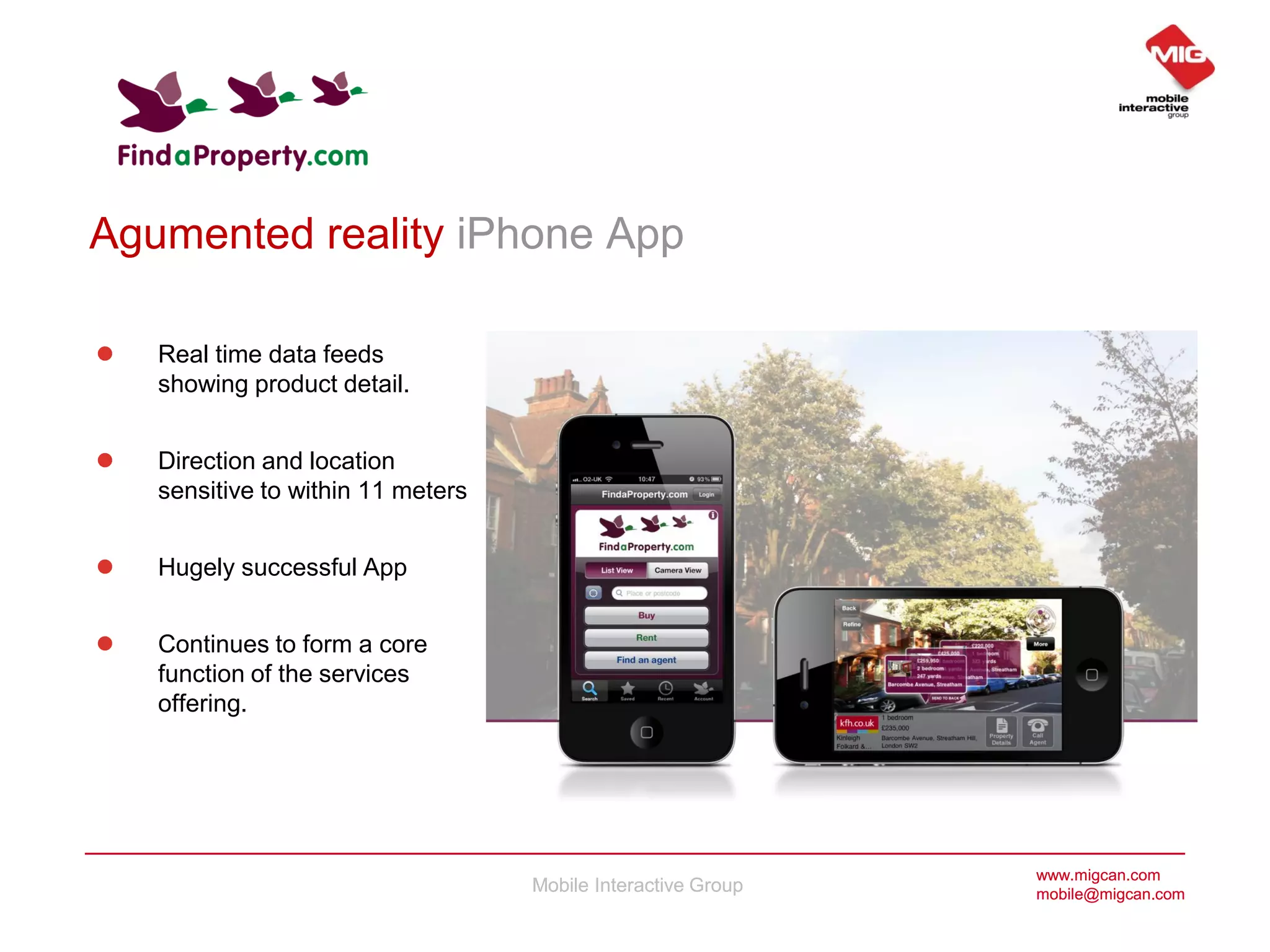 MIG Mobile Interactive Group - Case Studies | PDF