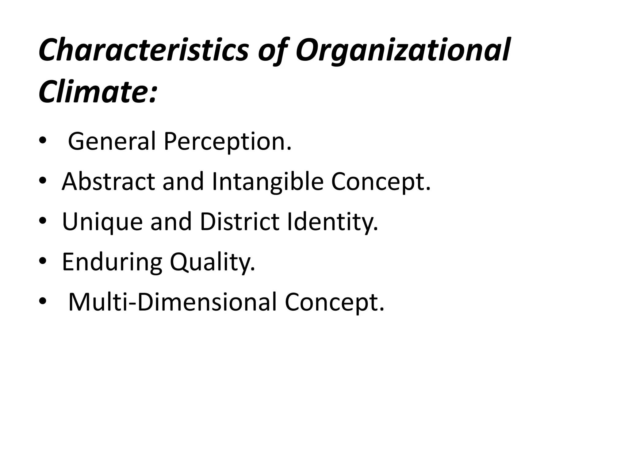 Organizational Climate ........... MIGP | PPTX