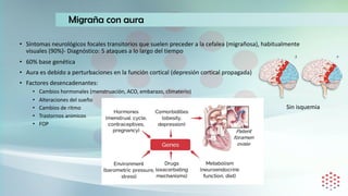 Migraña con aura - M. Sánchez del Rio | PDF