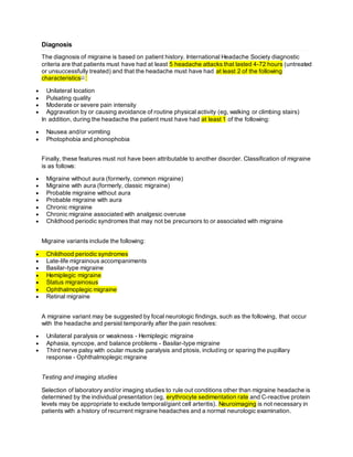 Migrain | DOCX