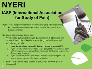 MIGRAIN, Sakit kepala sebelah, headache, | PPTX