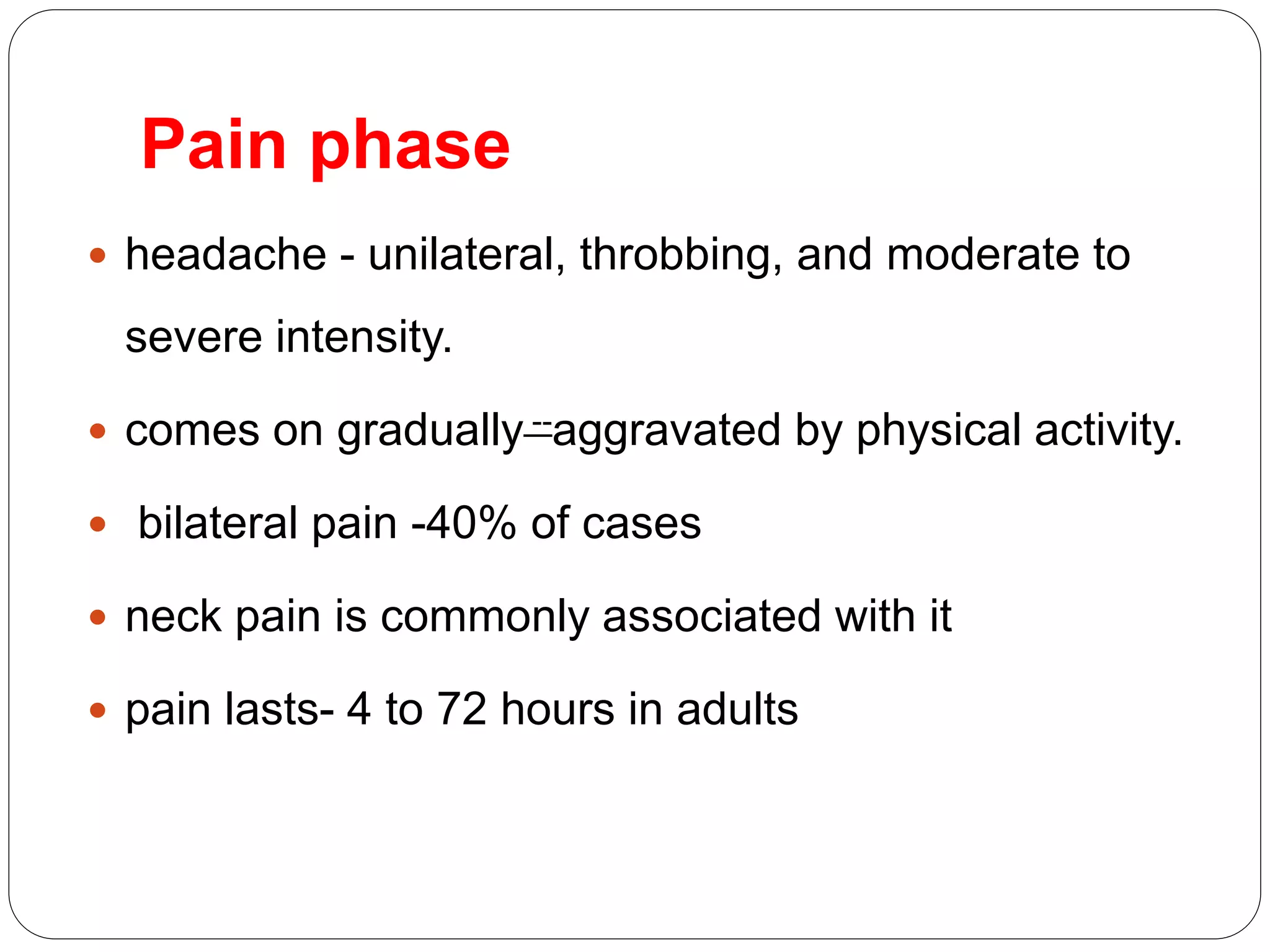 Migraine | PPTX