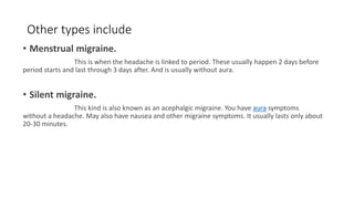 Clinical Approach to Migraine ward case.pptx