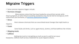 Clinical Approach to Migraine ward case.pptx