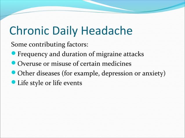 Migraine its presentation and management | PPT