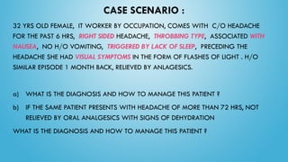 migraine-headache,unilateral , pulsatile3.1.pptx