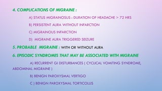 migraine-headache,unilateral , pulsatile3.1.pptx
