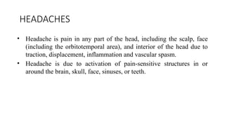 MIGRAINE AND OTHER PRIMARY HEADACHES by AINE COLLIN .pptx