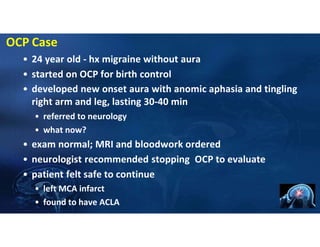 Migraine and stroke what’s the link | PPTX