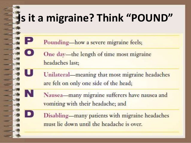 Migraine and types
