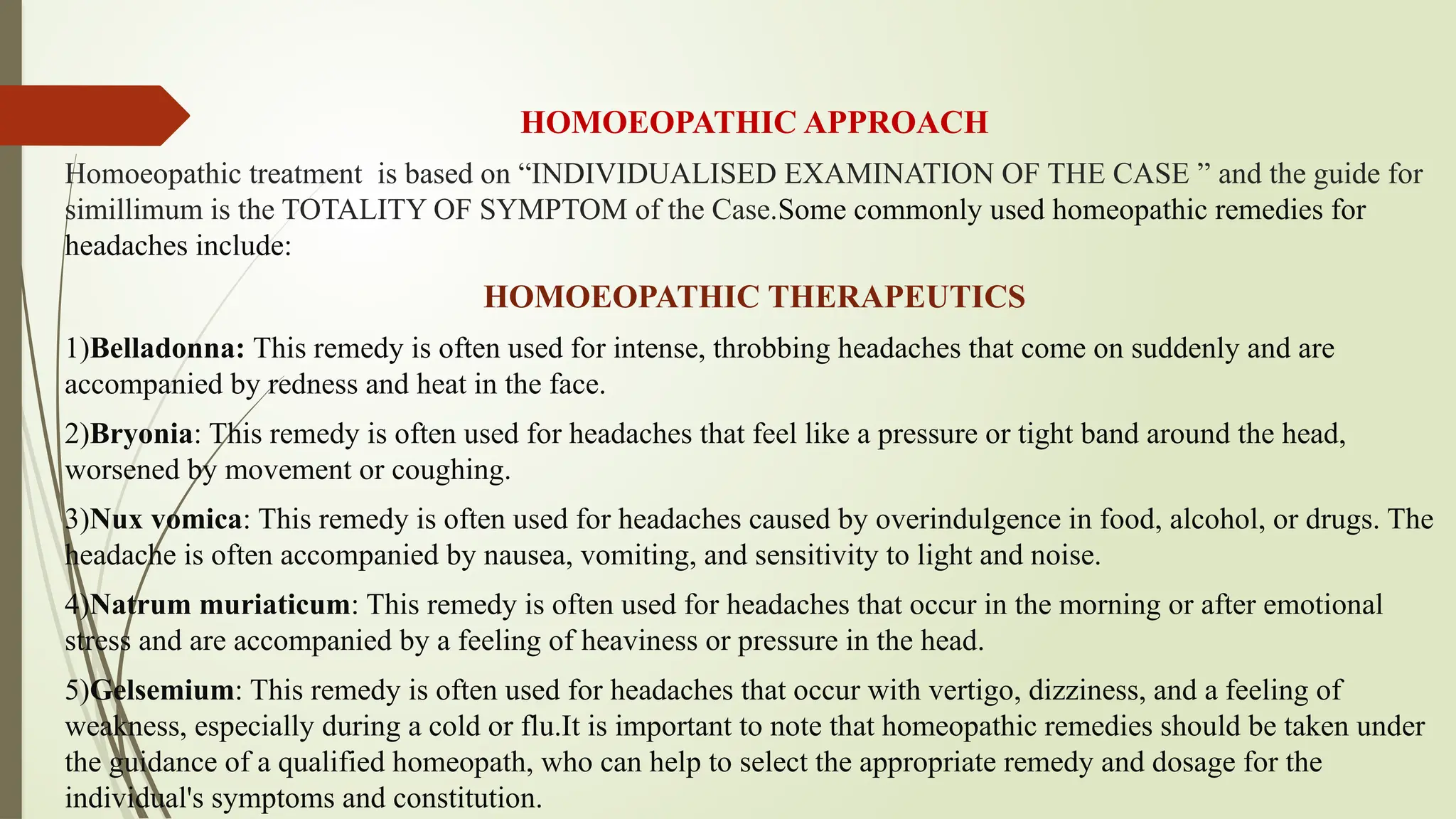 Migraine clinical presentation with hom management | PPTX