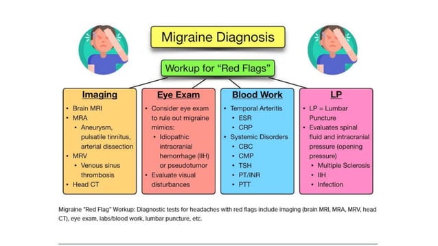 MIGRAINE OVERVIEW FOR NEUROLOGIST AND GENERAL PRACTIONER | PPTX | Brain ...