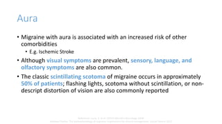Migraine pathophysiology, diagnosis and treatments | PPTX