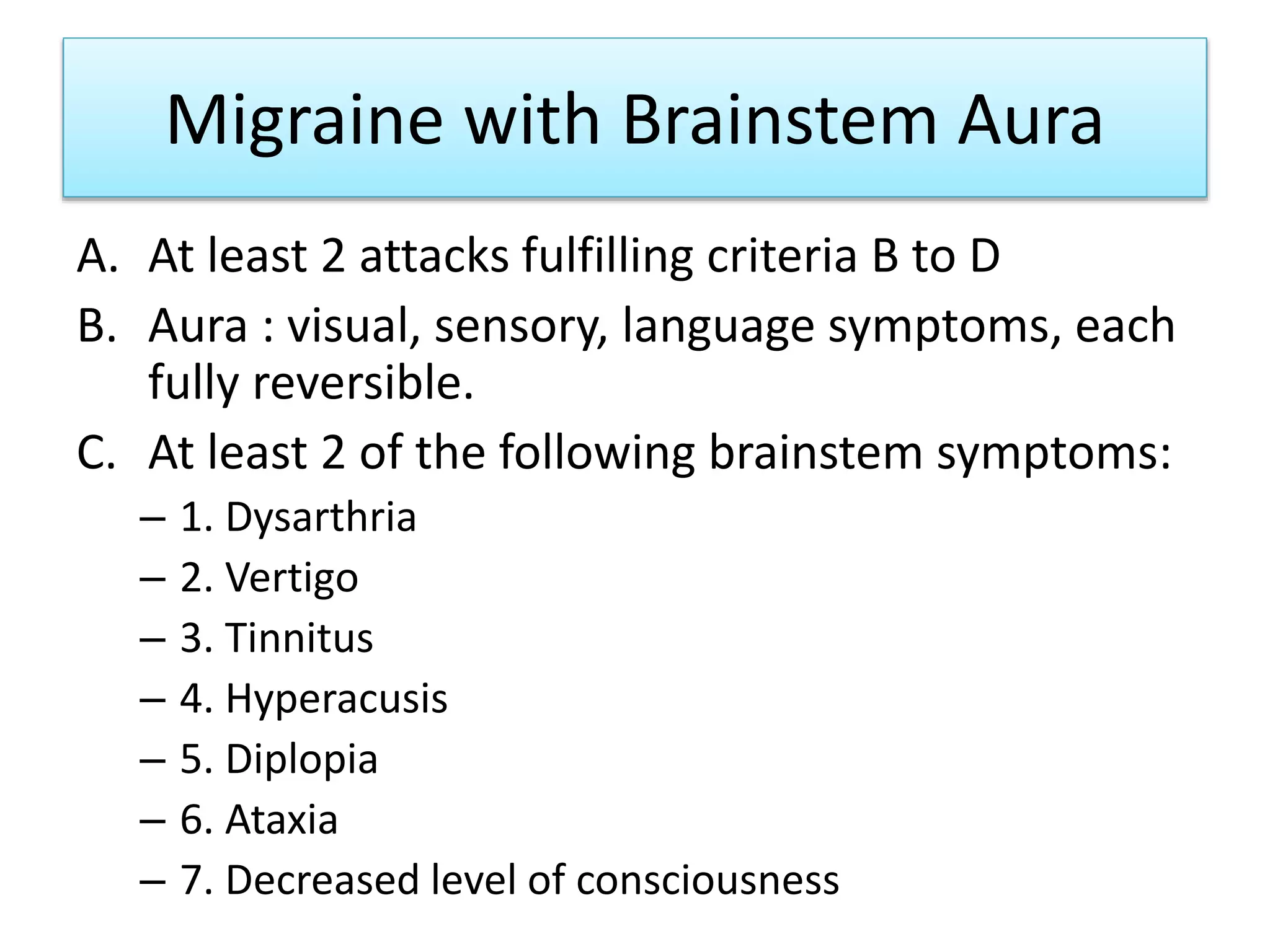 Migraine in children by Rafi | PPTX