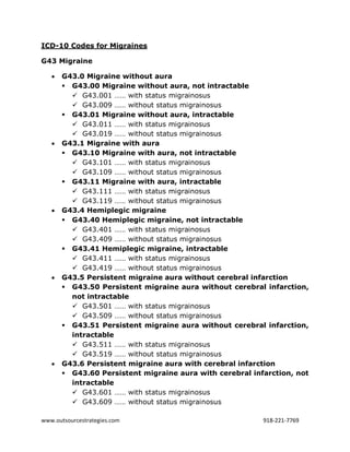 Migraines types, diagnosis, treatment and prevention | PDF