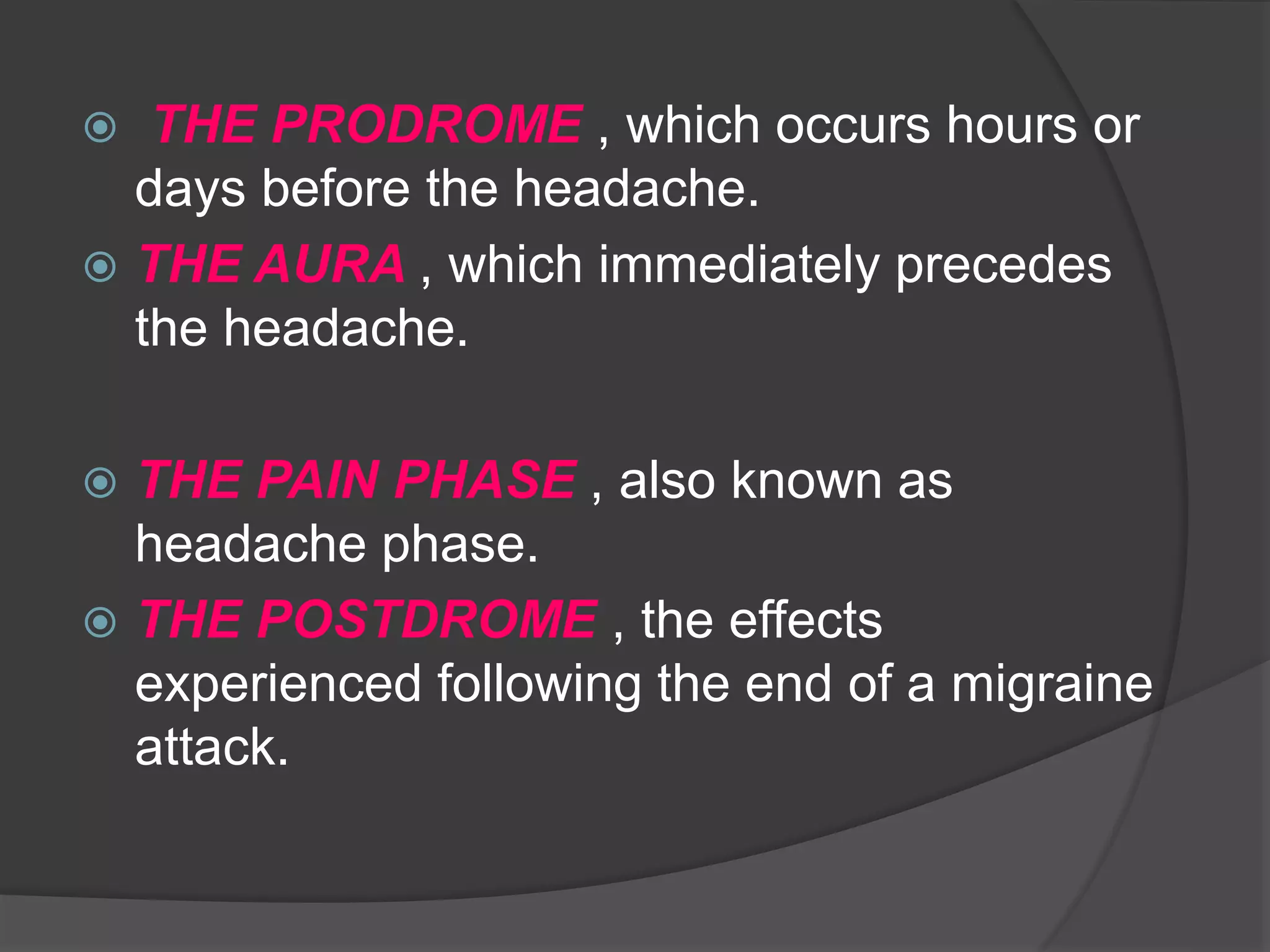 MIGRAINE AND TENSION TYPE HEADACHE | PPTX