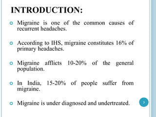 Migrane ppt | PPTX