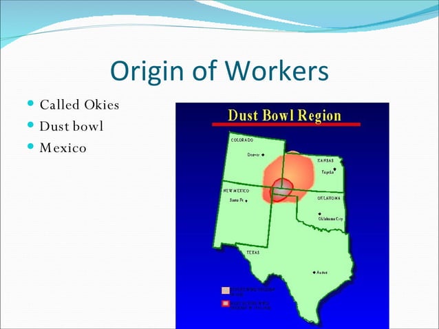 Migrant Workers In The 1930’S | PPT