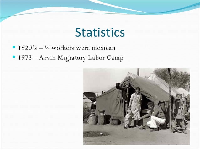Migrant Workers In The 1930’S | PPT