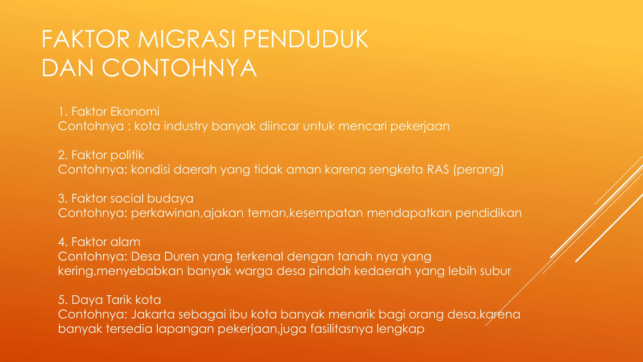Migrasi penduduk | PPTX