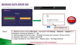 MIGRASI DATA EROR 500 (TROUBLESHOOTING).pptx