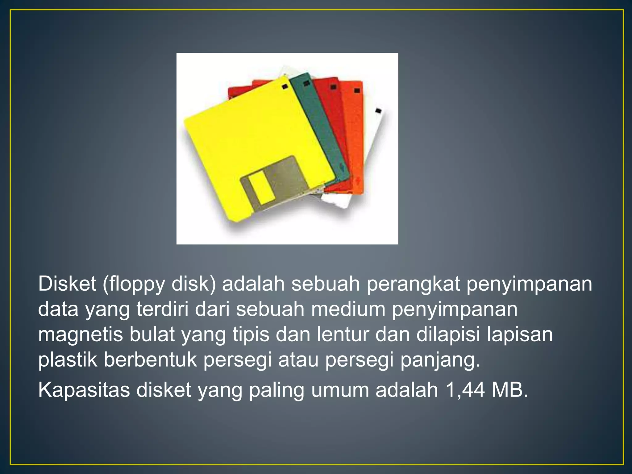 Migrasi disket ke flashdisk | PPTX