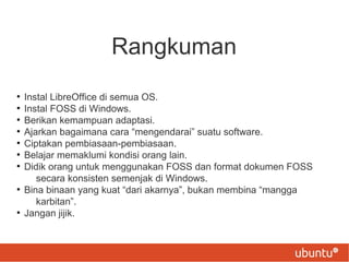 Migrasi Linux: Menciptakan Transisi dari Windows ke Linux | PPT
