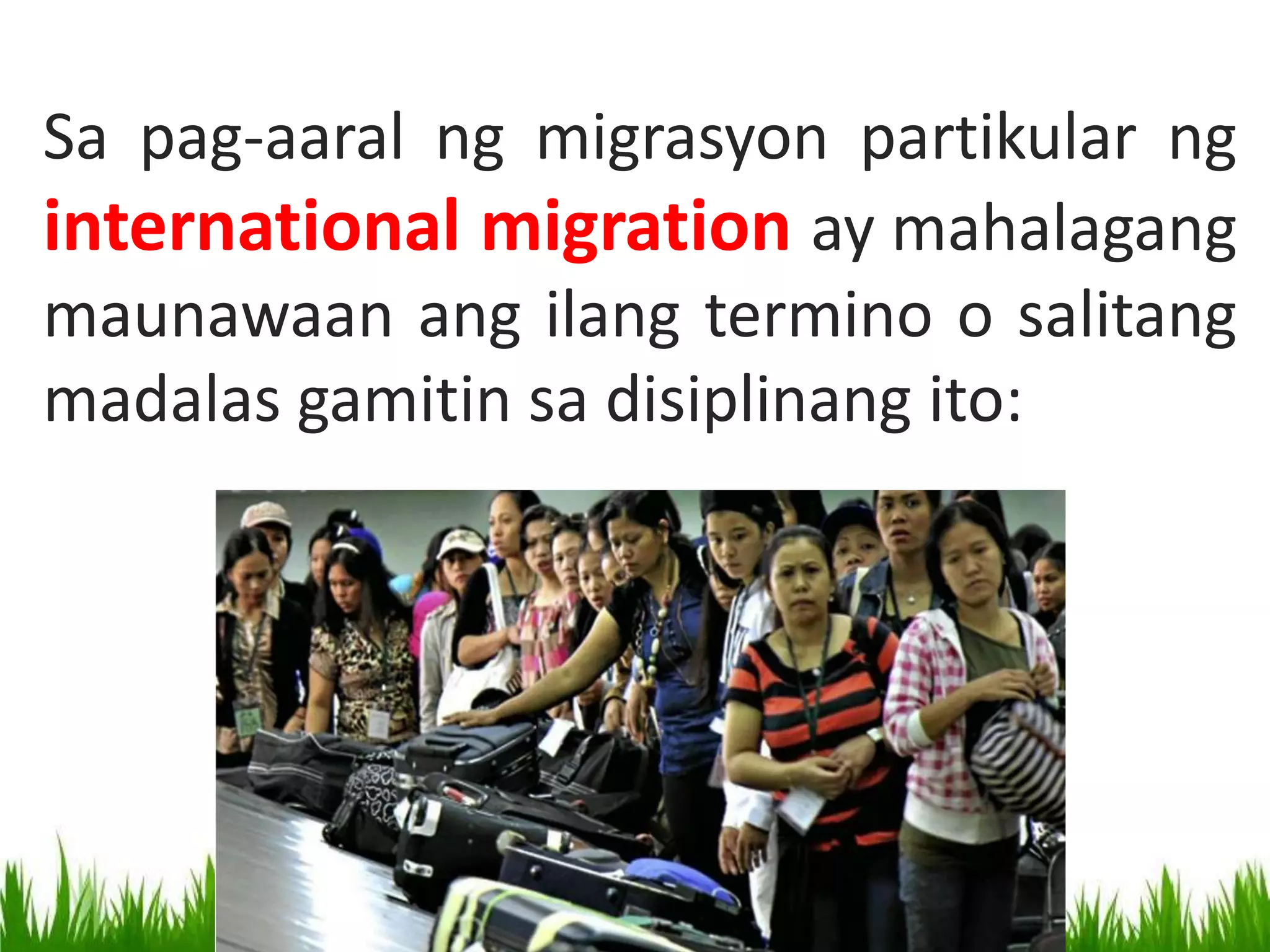 MIGRASYON | PPTX