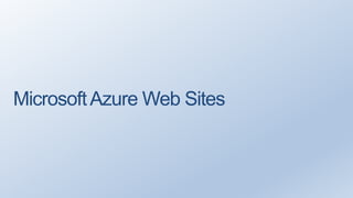 Migrate an Existing Application to Microsoft Azure | PPTX | Databases | Computer Software and ...