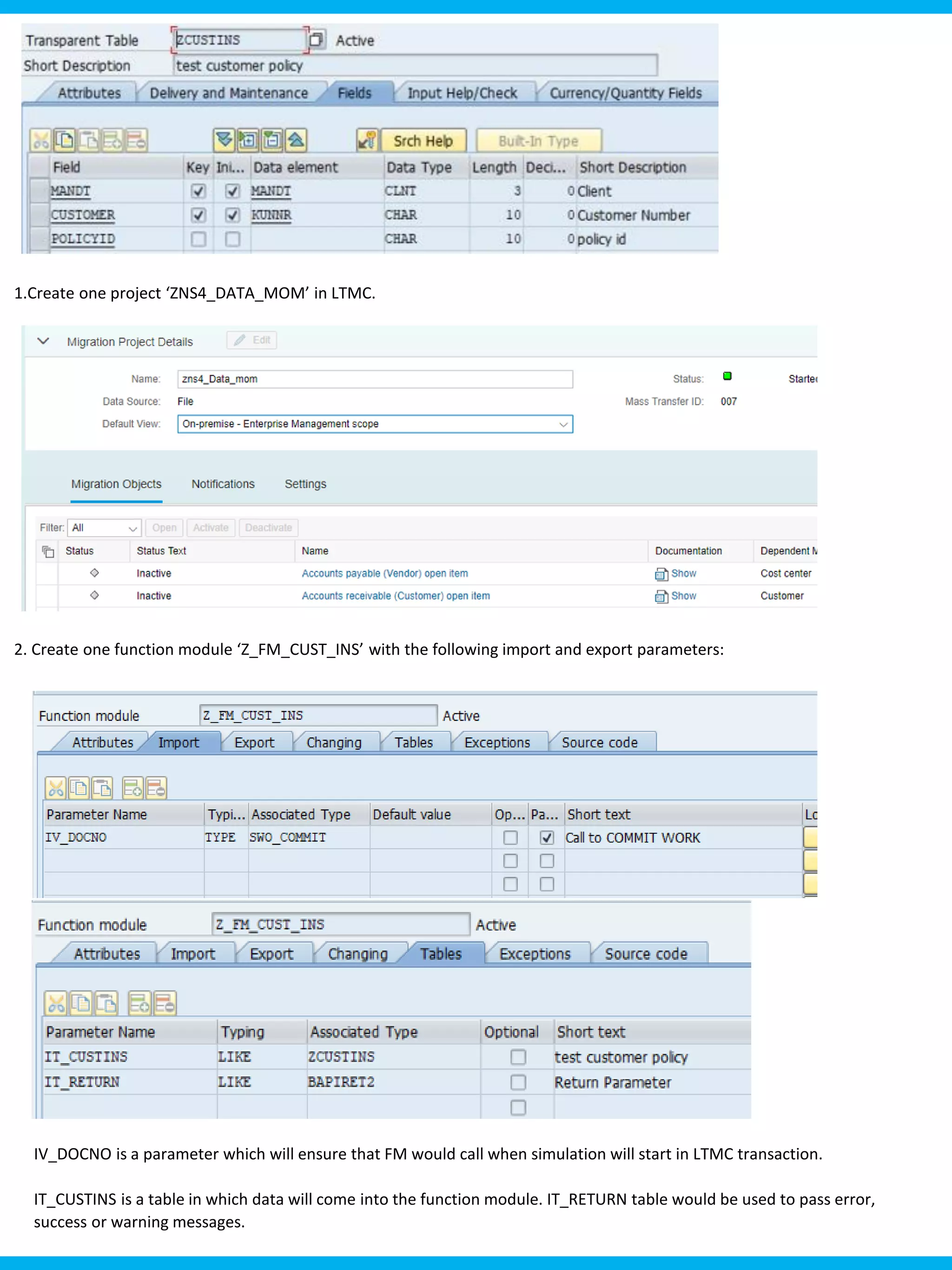 Migrate Custom data/object in SAP S/4 HANA | PDF | Databases | Computer ...