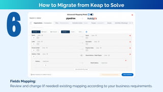 Migrate from Keap to Solve | PPT