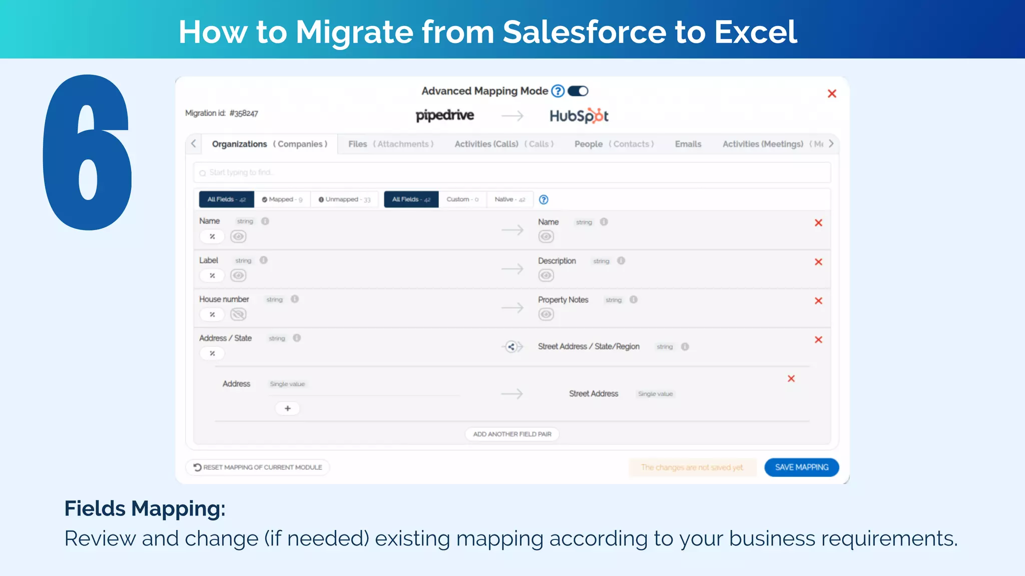 Migrate From Salesforce To Excel Ppt
