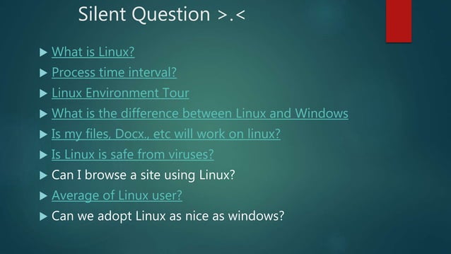 Migrate from windows to linux | PPTX | Operating Systems | Computer ...