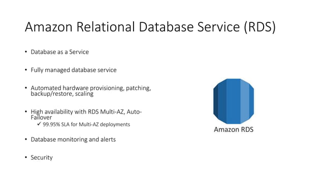 Migrate Oracle Database To Amazon Rds Ppt