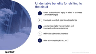 Simple cloud migration with OpenText Migrate | PPTX