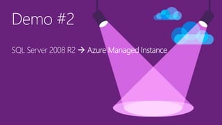 Migrate SQL Server 2008 R2 to Azure Cloud | PPT