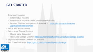 Migrate to SharePoint Online using native Tools | PDF