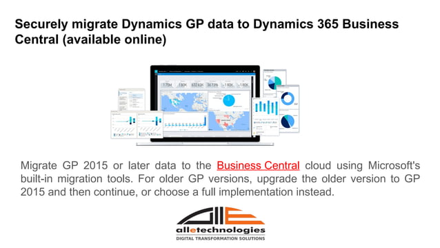 Migrate Your GP Data to Dynamics 365 Business Central (Online) | PPT