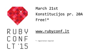 Migrating from monolithic rails | PPTX | Programming Languages | Computing