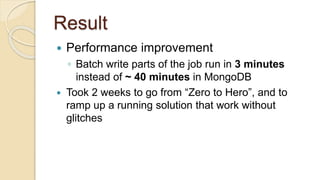 Migrating Data Pipeline from MongoDB to Cassandra | PPTX | Cloud Computing | Internet
