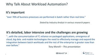 Migrating to CA Workload Automation - Consolidation and Conversion ...