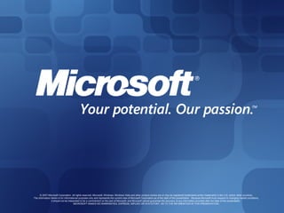 Migrating To Visual Studio 2008 & .Net Framework 3.5 | PPT