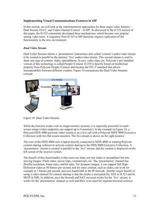 Migrating Visual Communications from H.323 to SIP | PDF