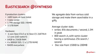Migrating a 130TB Cluster from Elasticsearch 2 to 5 in 20 Hours Without Downtime | PPT