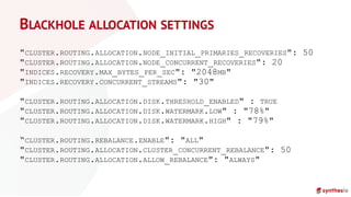 Migrating a 130TB Cluster from Elasticsearch 2 to 5 in 20 Hours Without Downtime | PPT
