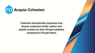 Migrating And Adopting Drupal 8 Why You Need Cohesion Ppt
