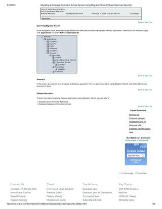 Migrating an essbase application across servers using migration wizard (shared services security ...