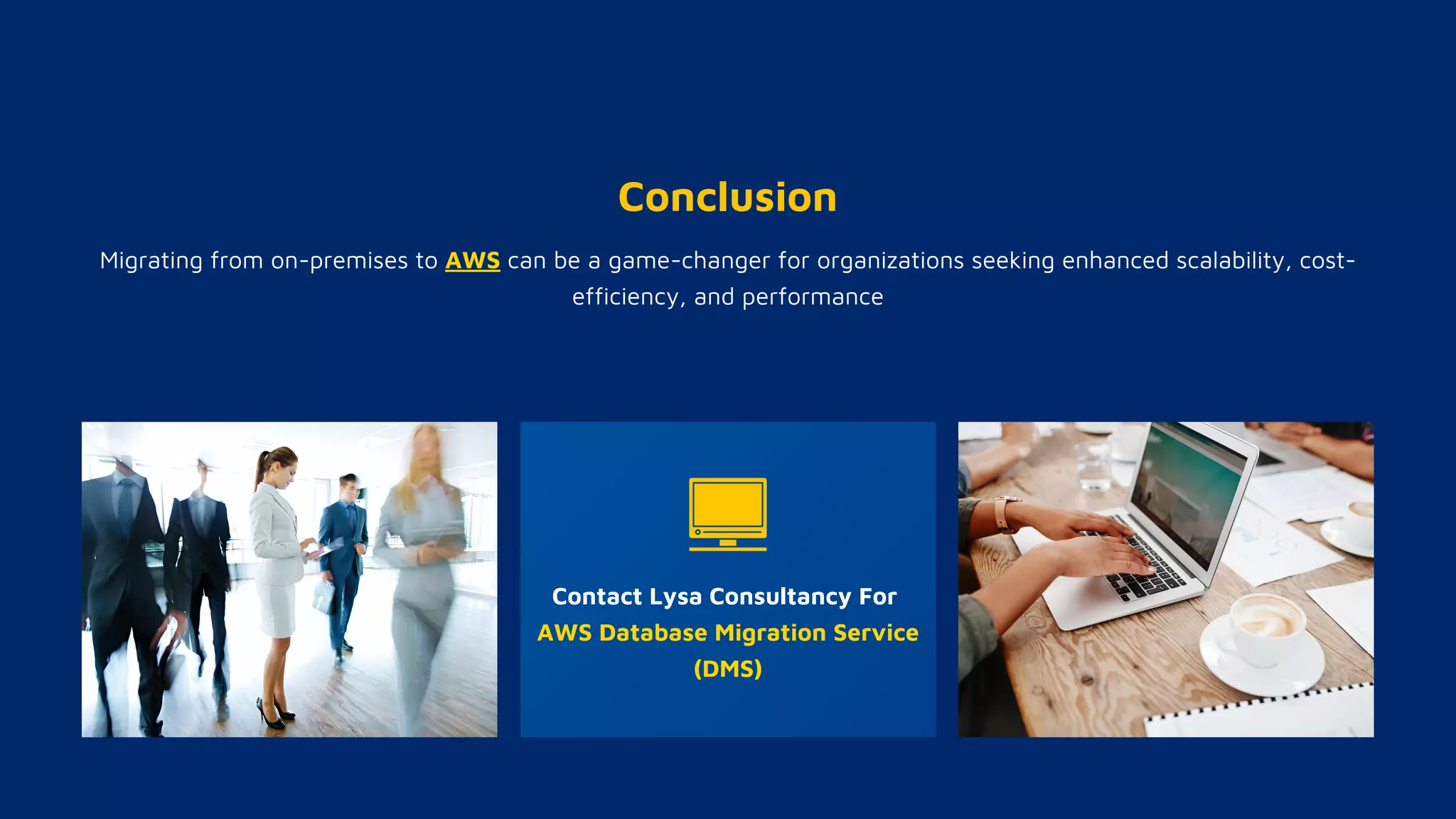 Migrating An On Premise Database To Aws Step Walkthrough Ppt