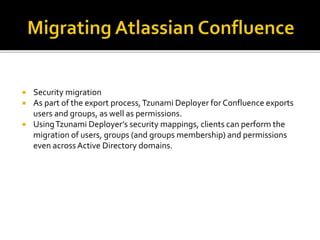 Migrating atlassian confluence | PPT