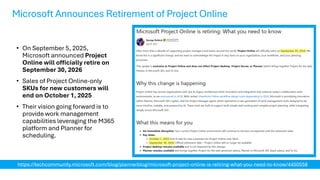 Migrating Beyond Project Online-Why OnePlan Is Microsoft’s Recommended ...